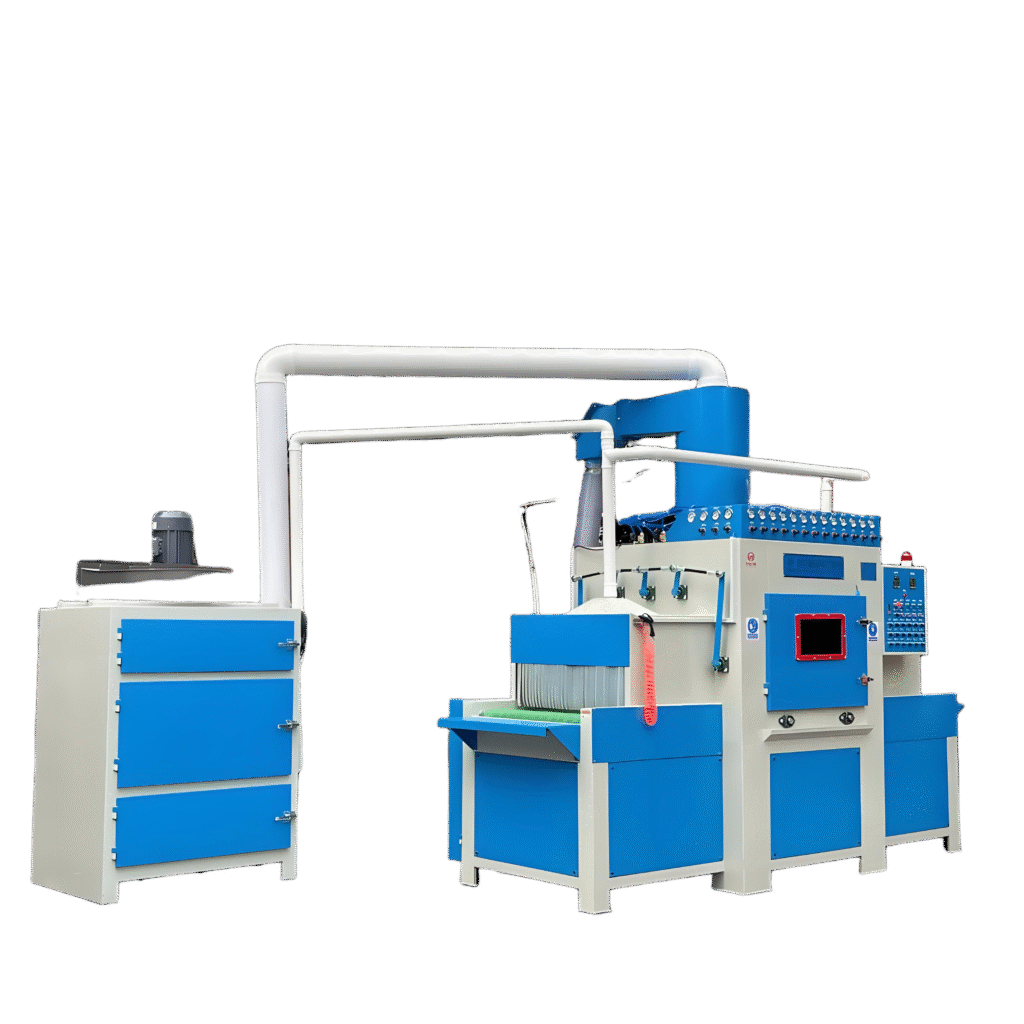 Pass through automatic sand blasting machine - The Next Frontier in ...