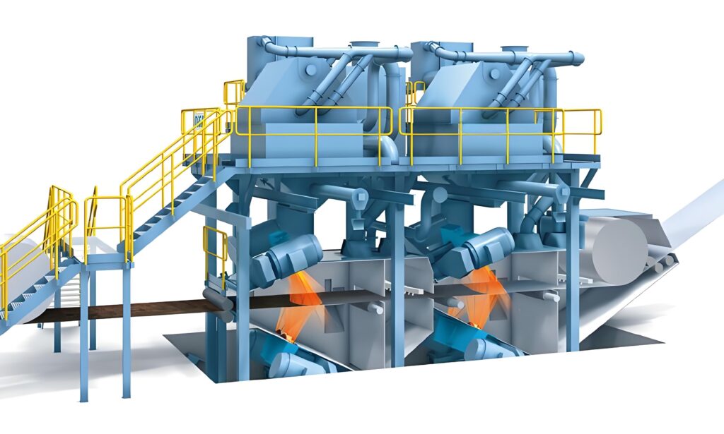 Steel strip descaling machine - The Next Frontier in Digital Shot Blasting